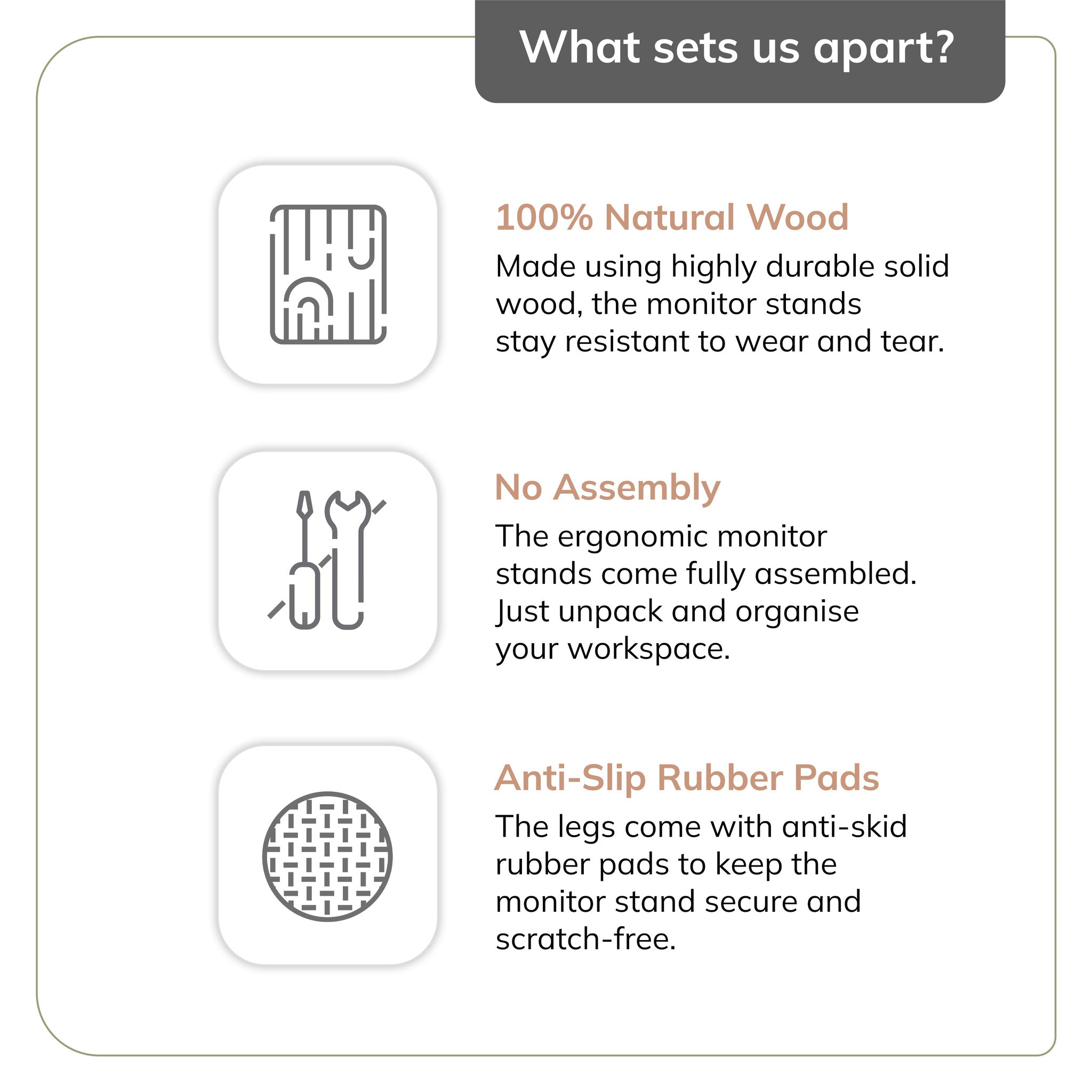 Guimard Whitewash Mango Monitor Stand With Straight Legs USB Ports ...