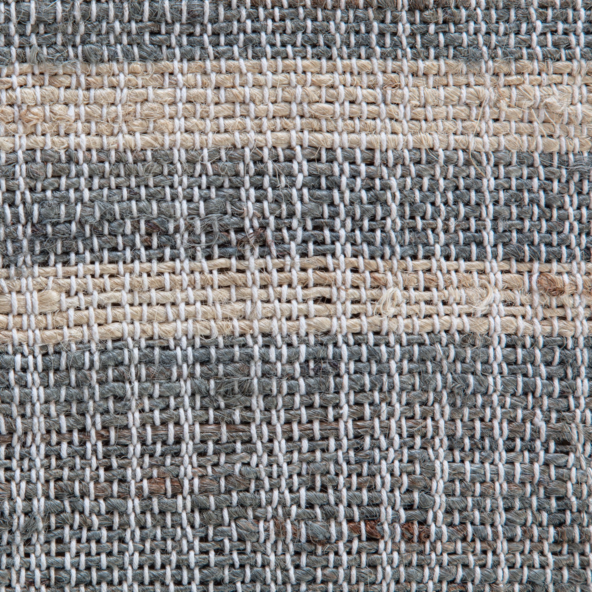 Coronado Gray & Tan Stripe Flatweave Area Rug – Anji Mountain