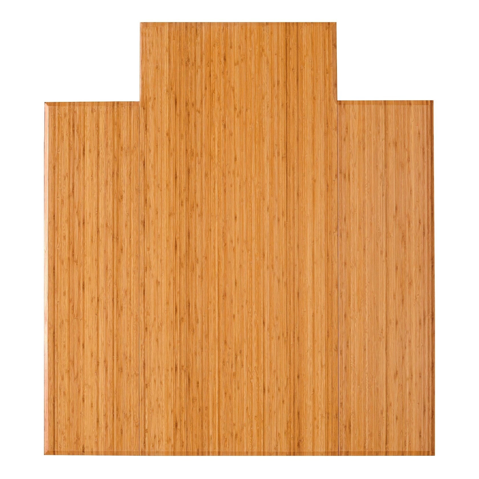 Anji Mountain Plush Bamboo Chair Mat With Lip