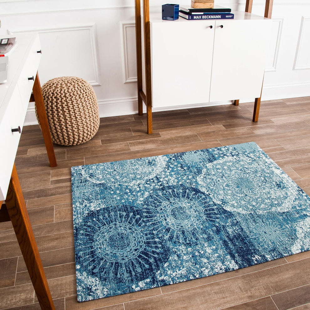 Maldives Rug'd Chair Mat – Anji Mountain